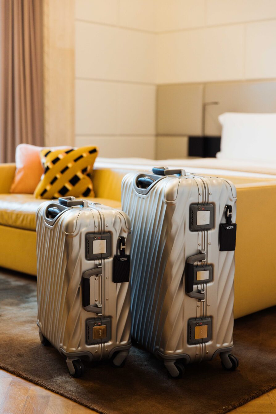Laundered Luggage with TUMI - Hotel Café Royal
